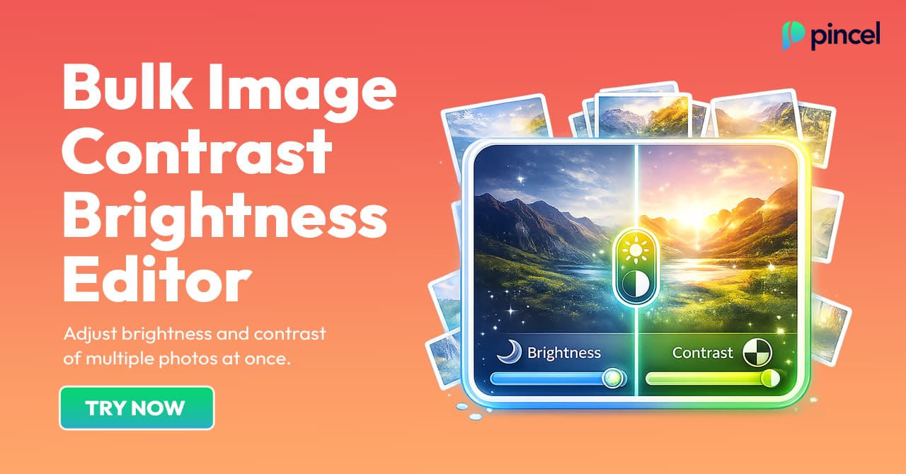 Free Bulk Brightness & Contrast Editor - Adjust Photos Online - Pincel