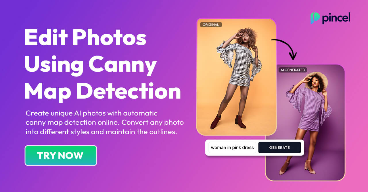 AI Generator with Canny Detection - Pincel